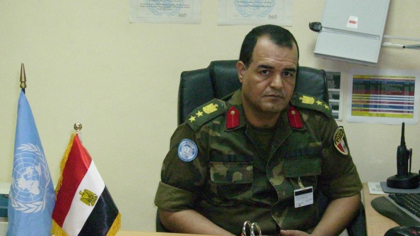 Just two tents | United Nations Peacekeeping Operations